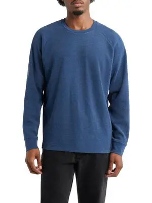 Bp. Thermal Long Sleeve Raglan T-shirt - Navy Iris Washed