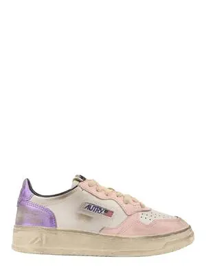 AUTRY Super Vintage Low-top Sneakers - Pink