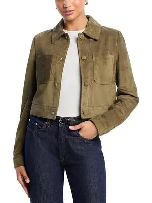 FRAME The Small Suede Jacket