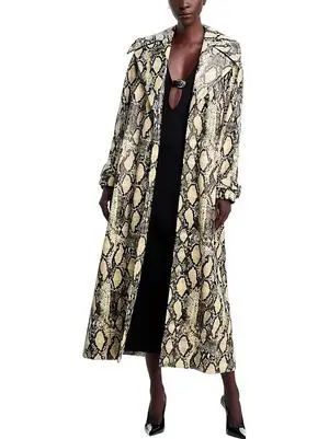 TOCCIN Chloe Trench Coat - Python