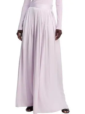 TOCCIN Dillon Pleated Maxi Skirt - Lilac