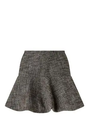 Pinko Mini Skirt - Black/brown/white