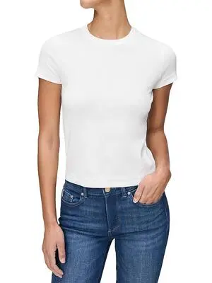 DL1961 Shrunken Tee - White