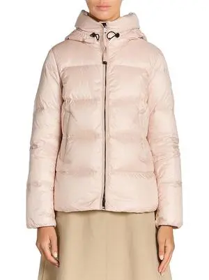 Moncler Serittes Short Parka - Light Pink