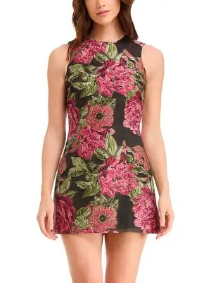Dress The Population Katherine Rose Mini Dress - Pink Rose