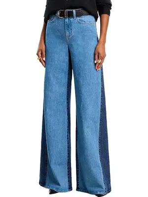 L'Agence Beau High-rise Wide-leg Jeans - Paso