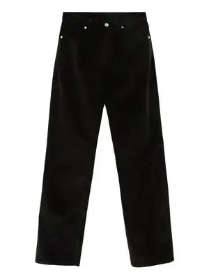 NINE:INTHE:MORNING Buttoned Straight Trousers - Brown