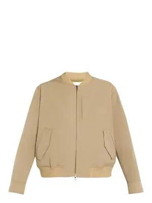 Vince Relaxed Technical Bomber Jacket - Fawn