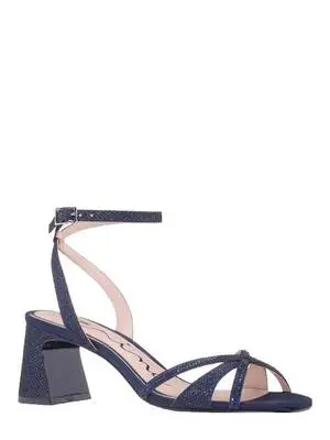 Nina Bracha Ankle Strap Sandal Navy