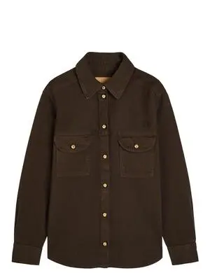 BLAZÉ MILANO Clapotis Berber Shirt - Dark Chocolate