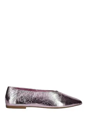 Jeffrey Campbell Leather Ballet Flats - Purple