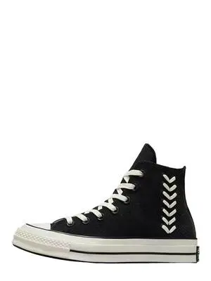 CONVERSE Chuck 70 Crafted Laces Sneakers - Black