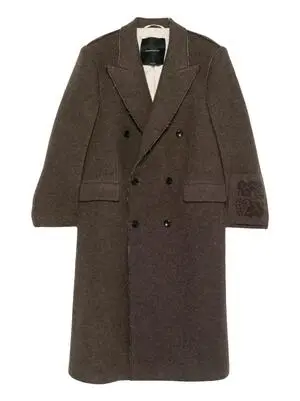 FEDERICO CINA FEDERICO CINA Double-Breasted Wool Coat