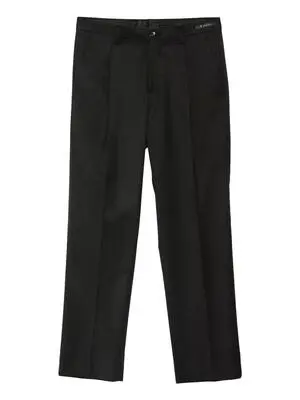 MICHAEL COAL Pleated Trousers - Black