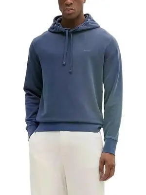 Gant Drawstring-detail Hoodie - Blue