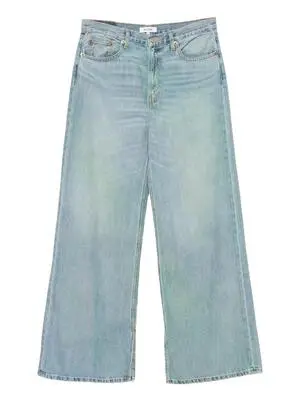RE/DONE Wide-leg Jeans - Blue