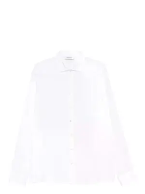 GRAN SASSO Long-sleeve Button-up Shirt - White
