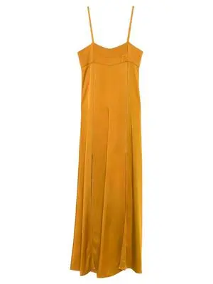 FORTE_FORTE Satin Dress - Yellow