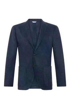Boglioli Patch-pocket Two-button Blazer - Blue