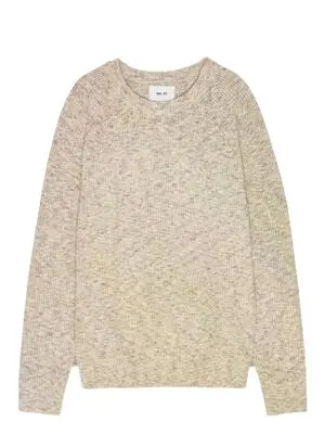 Nn07 Boucle Raglan-sleeves Sweater - Neutrals