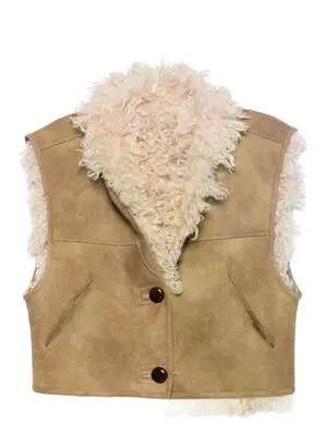 MARANT ETOILE Clara Gilet - Neutrals