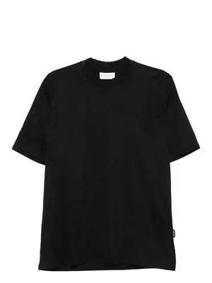 YES LONDON Panelled Crew-neck T-shirt - Black