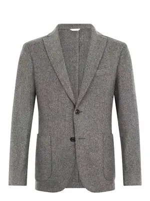 Boglioli Herringbone Two-button Jacket - Grey