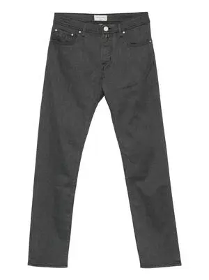 Jacob Cohen Cotton-blend Straight-leg Jeans - Blue