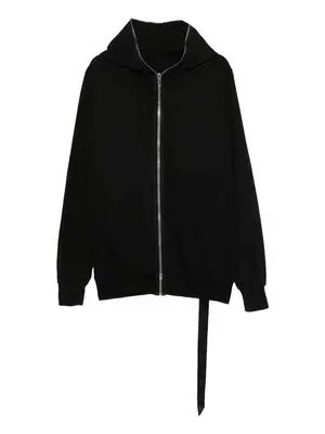 Rick Owens Long-sleeve Zip-up Hoodie - Black