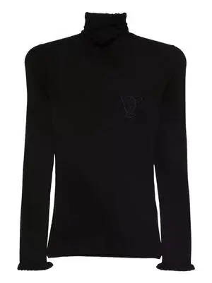 Valentino Garavani Logo Sweater - Black