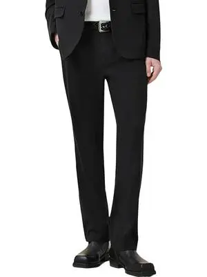 ALLSAINTS Straight-leg Trousers - Black