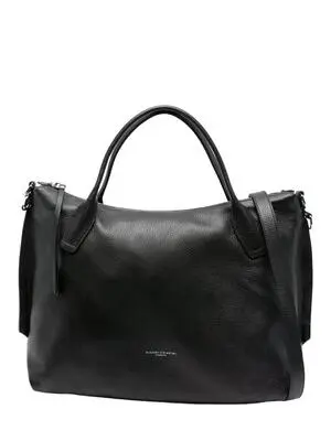 GIANNI CHIARINI Virginia Grained Leather Tote Bag - Black