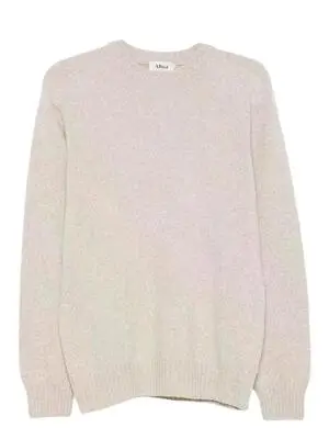 Altea Crew-neck Wool-cashmere Sweater - Neutrals
