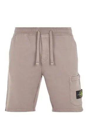 Stone Island Felpa Bermuda Shorts - Dove