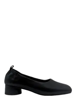AMIE RAFA Planner Mini Block Heel - Black