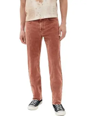 Isabel Marant Lewys Stretch Corduroy Pants - Rust