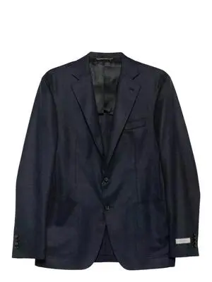 Canali Patch-pocket Two-button Blazer - Blue