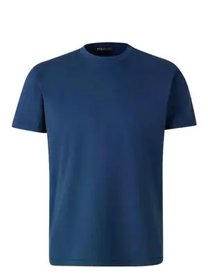 TOM FORD Crew-neck Short-sleeve T-shirt Blue