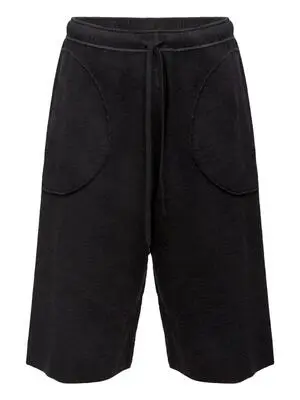 MAISON MARGIELA Cotton Bermuda Shorts - Black