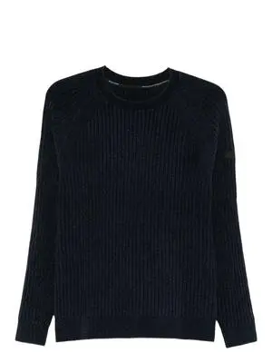 RRD RRD Ribbed Crew Neck Sweater Black