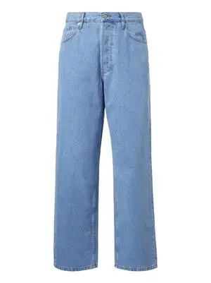 Dries Van Noten Straight Jeans - Blue