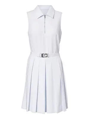 Tory Burch T Monogram Jacquard Tennis Dress - Blue