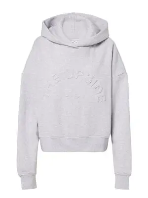 The Upside Byron Logo Cotton Jersey Hoodie - Grey