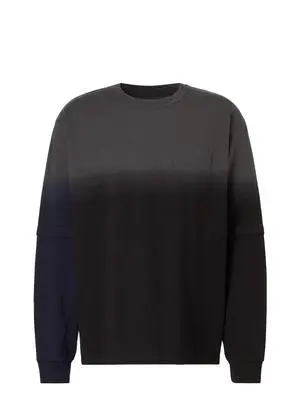Sacai Dyed Cotton Sweatshirt - Black