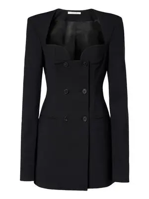 NENSI DOJAKA Double-Breasted Blazer Dress