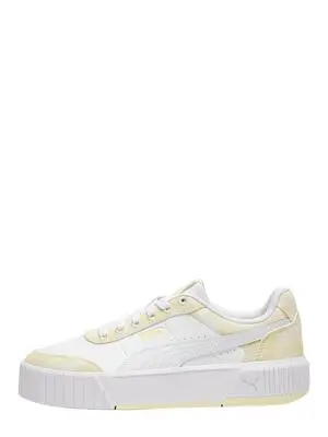 PUMA Carina Mia Acid Wash Sneakers - White