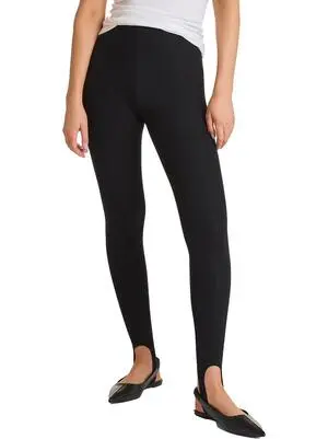 Commando Stirrup Leggings - Black