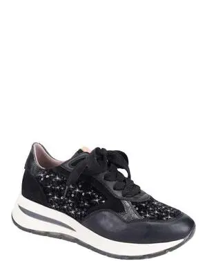 Ron White Zara Wedge Sneaker - Onyx