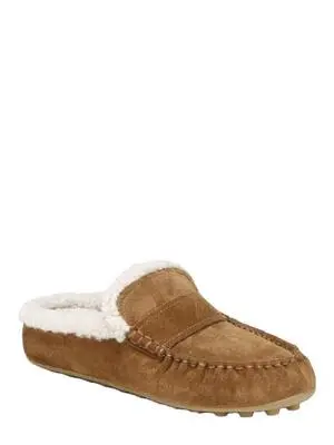 Vince Berkley Genuine Shearling Driving Loafer - Elmwood