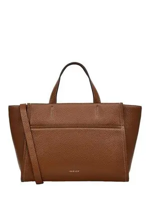 RADLEY Oak Street Ziptop Satchel - Saddle